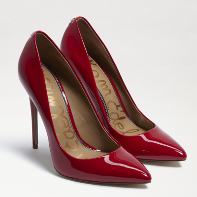 Sam Edelman Danna Pointed Toe Heel Ruby In Red | ModeSens