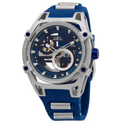 Invicta Akula Automatic Blue Dial Mens Watch 32354 In Blue / Skeleton ...