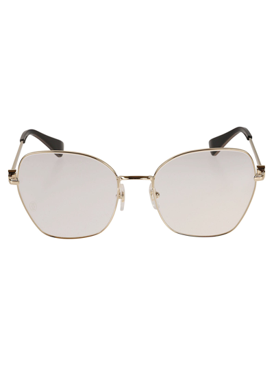 Cartier Rectangular Curved Frame In Gold | ModeSens