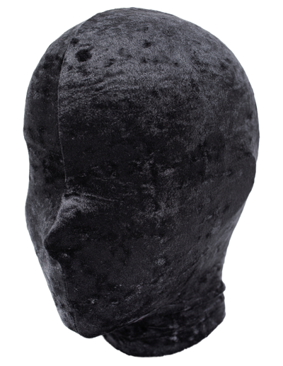 Vetements Velvet Styling Mask In Black | ModeSens
