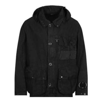 C.p. Company Ba-tic Light Goggle Jacket In Black | ModeSens