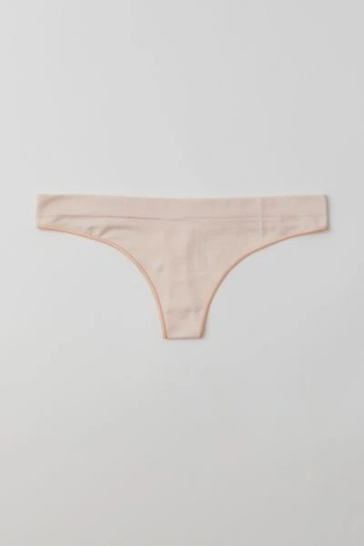 Out From Under Minimal Seamless Thong In Blush | ModeSens
