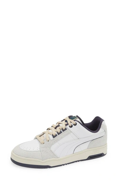 Puma Slipstream Lo Lin Sneaker In White-new Navy | ModeSens
