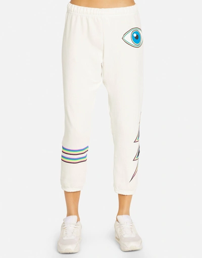 Lauren Moshi Alana Neon Lightning Eye In Milk | ModeSens