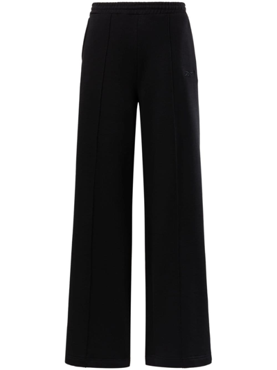 Reebok Special Items Wide-leg Cotton Track Pants In Schwarz | ModeSens