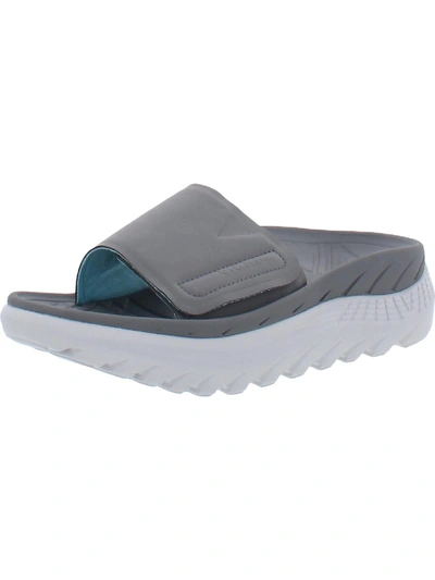 Vionic Rejuvenate Womens Slip On Comfort Slide Sandals In Grey | ModeSens