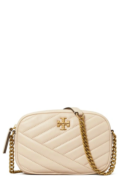 Tory Burch Kira Chevron Camera Bag In New Cream | ModeSens