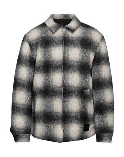 Sandro Man Jacket Beige Size Xl Polyethylene, Virgin Wool, Acrylic ...