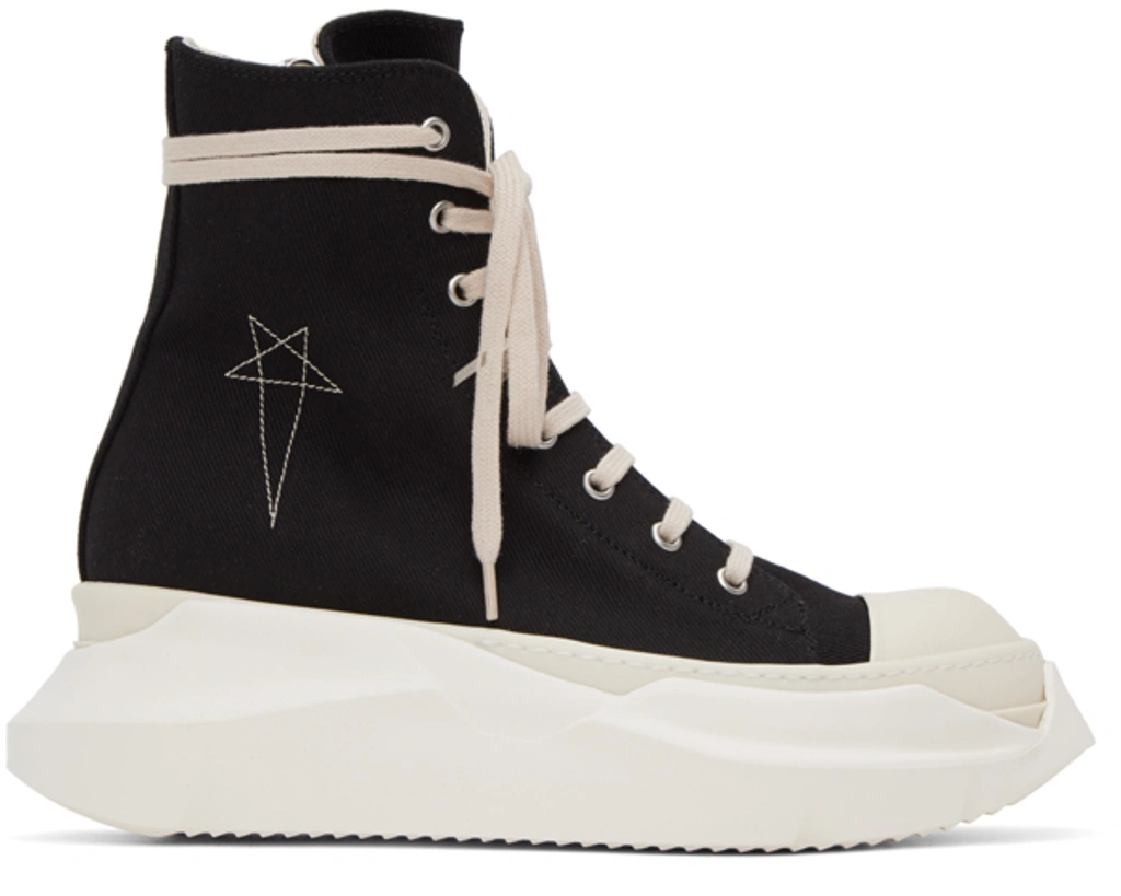 Rick Owens Drkshdw Black Abstract Sneakers | ModeSens Rick Owens Drkshdw Black Abstract Sneakers | ModeSens