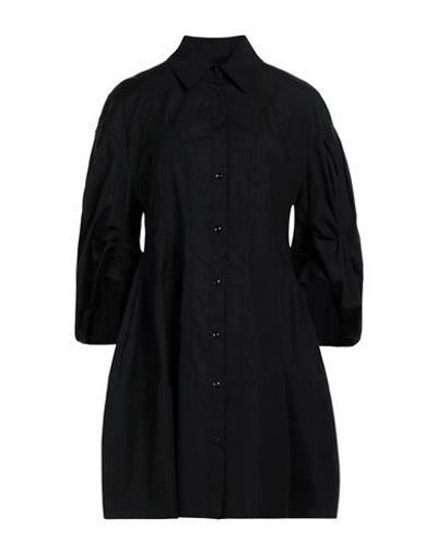 Simone Rocha Woman Mini Dress Black Size Xs Viscose, Polyamide ...