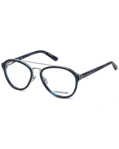 Calvin Klein Men's Ck18511 53mm Optical Frames In Blue | ModeSens