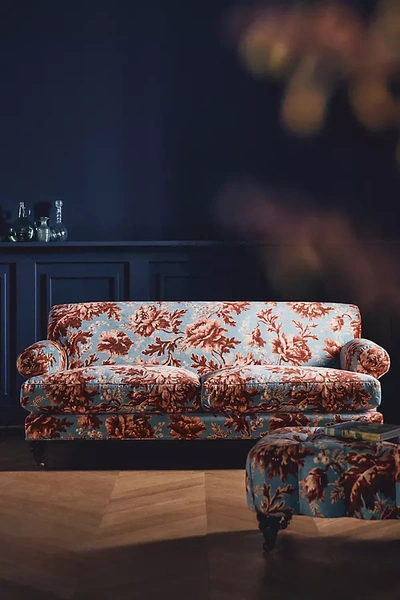 House Of Hackney Willoughby Velvet Sofa By In Pink Size 79 In | ModeSens