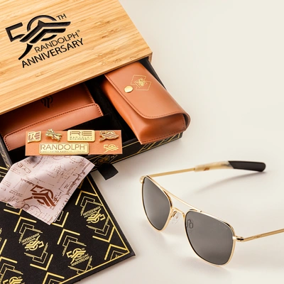 Randolph Engineering Aviator In 23k Gold | ModeSens