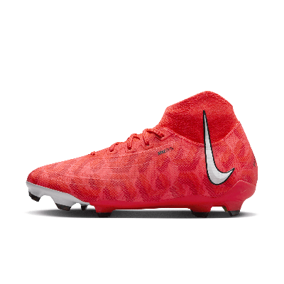 Nike Women's Phantom Luna Firm-ground High-top Soccer Cleats In Red ...