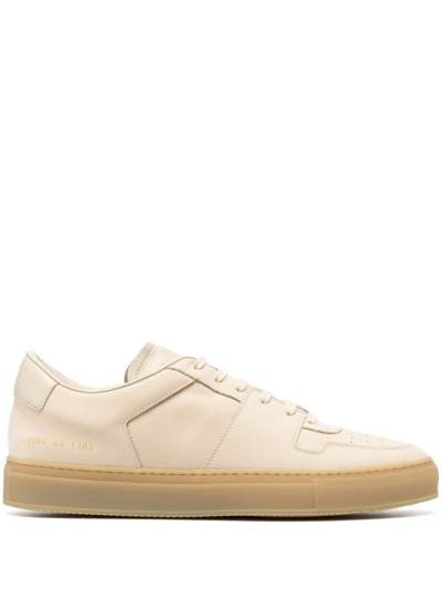 Common Projects Decades Leather Sneakers In Brown | ModeSens