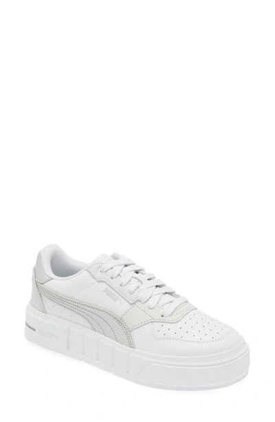 Puma Cali Court Sneaker In White-cool Light Gray | ModeSens