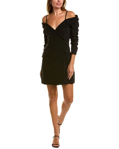 Cinq À Sept Simona Mini Dress In Black | ModeSens