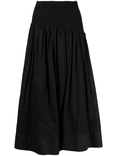 3.1 Phillip Lim A-line Midi Skirt In Black | ModeSens