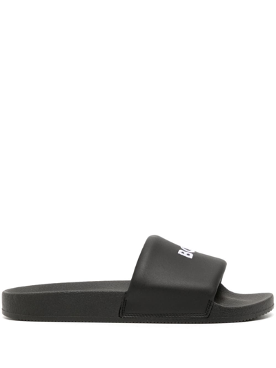 Hugo Boss Reese Pool Slides In 黑色 | ModeSens