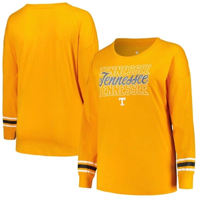 Profile Tennessee Orange Tennessee Volunteers Plus Size Triple Script ...