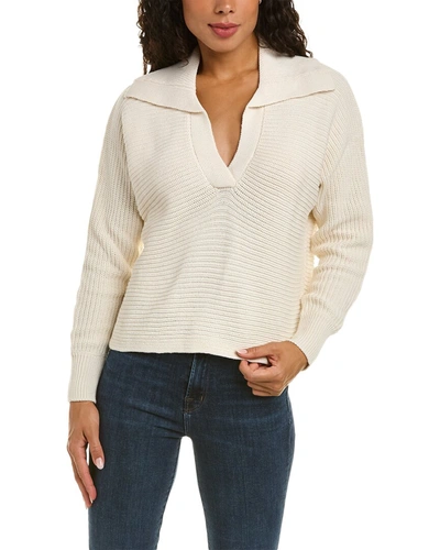 Anna Kay Polo Pullover In White | ModeSens