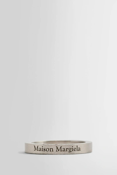 Maison Margiela Ring In Silver | ModeSens