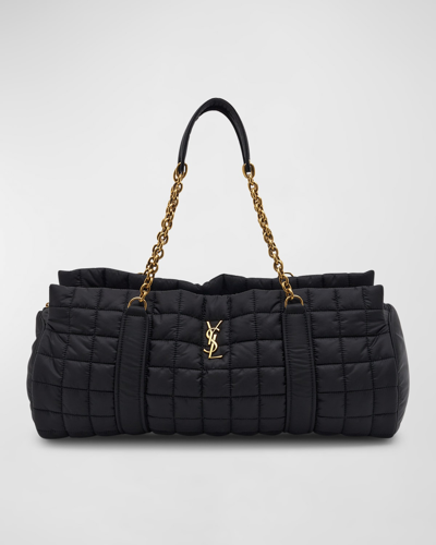 Saint Laurent Ysl Quilted Nylon Duffel Bag | ModeSens