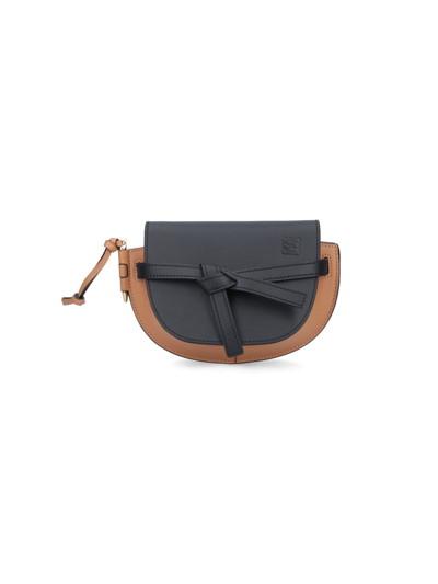 Loewe Mini Bag "gate Dual" In Black | ModeSens