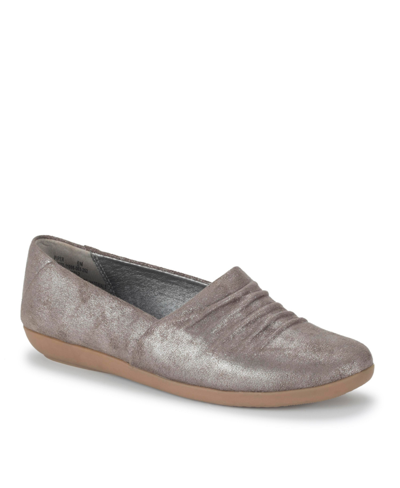 Baretraps Women's Piper Slip-on Flats Women's Shoes In Gunmetal | ModeSens