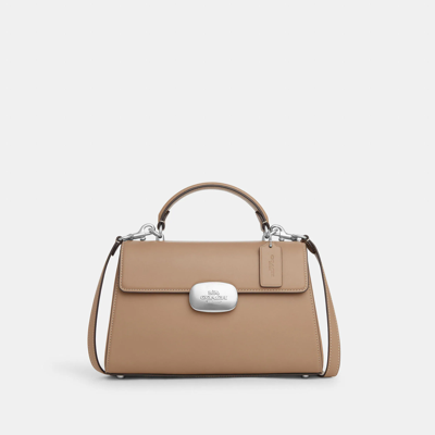 Coach Outlet Eliza Top Handle In Beige | ModeSens