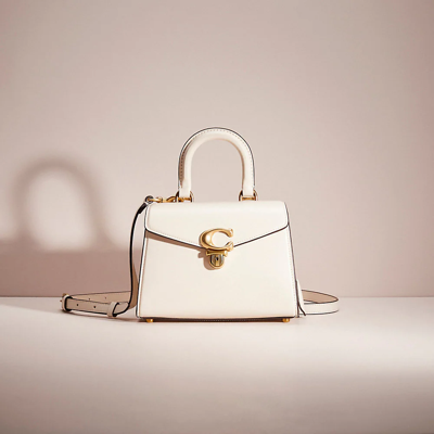 Coach Restored Sammy Top Handle 21 In Brass/chalk | ModeSens