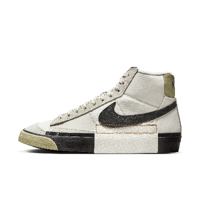 Nike Men's Blazer Mid Pro Club Shoes In Grey | ModeSens