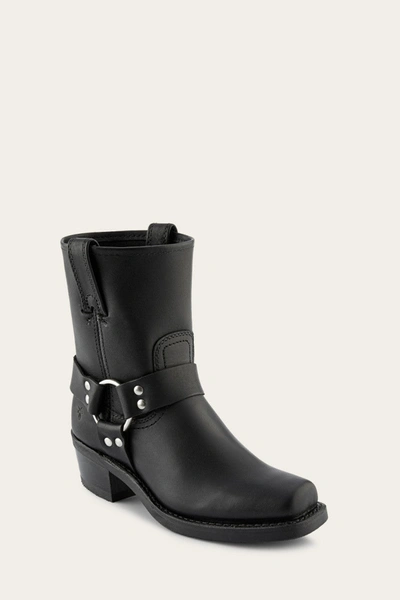 The Frye Company Frye Harness 8r Womens In Black | ModeSens