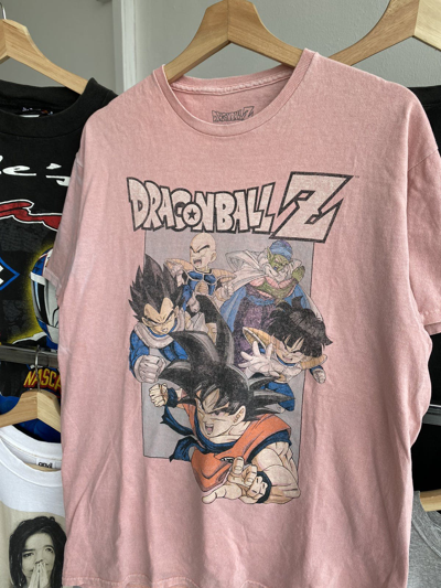 Pre-owned Anima Dragonball Z Son Goku Vegeta Anime Tees In Yellow ...