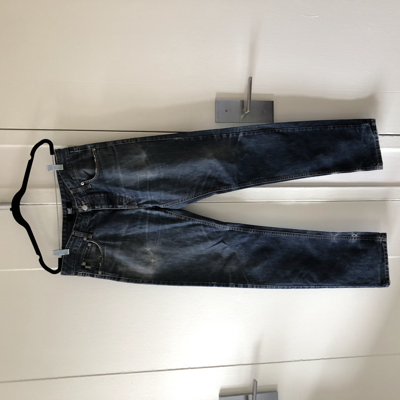 Pre-owned Raf By Raf Simons X Raf Simons Raf By Raf Simons Denim Jeans In Indigo | ModeSens