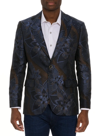Robert Graham Limited Edition Mahogany Luster Blazer In Multi | ModeSens