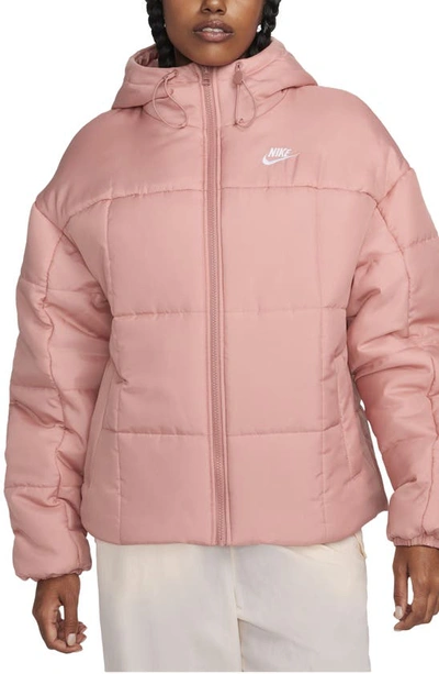 Nike Sportswear Classic Therma-fit Hooded Water Repellent Puffer Jacket ...