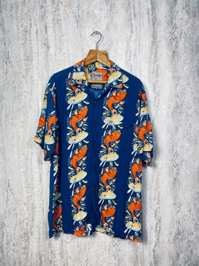 Pre-owned Mambo X Vintage Mambo Loud Shirts Fish And Fries ? Weird In ...