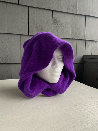 Pre-owned Avant Garde X Vintage 70's Vintage Fuzzy Angora Balaclava ...