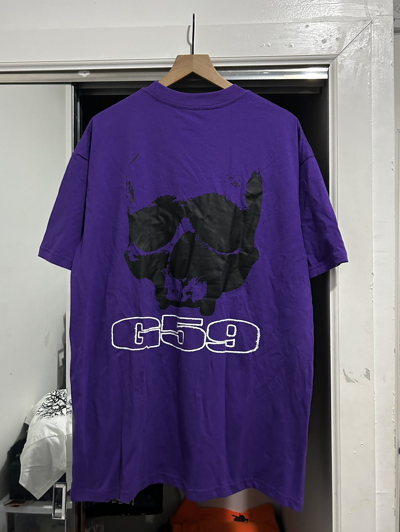 Pre-owned G59 Records X Pouya Uicideboy Merch Suicideboys Greyday 2023 Skull Tour Tee In Purple ...