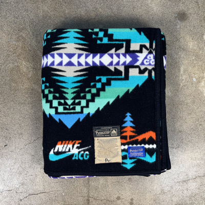Pre-owned Nike Acg X Pendleton Nike Grail!! Super “legends” In Black | ModeSens