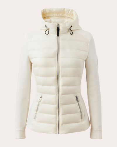 Mackage Della Quilted Jacket In White | ModeSens