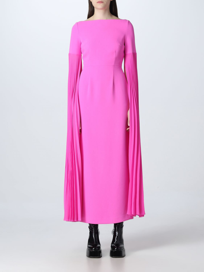 Solace London Dress Woman Color Fuchsia | ModeSens