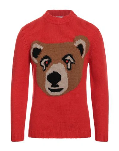 Zoo Man Sweater Tomato Red Size S Wool, Cashmere | ModeSens