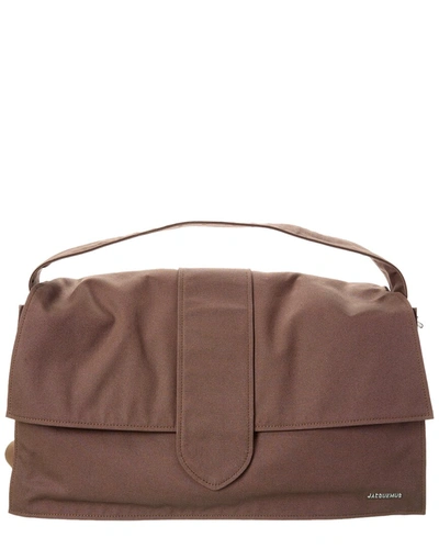 Jacquemus Le Bambino De Voyage Weekender Bag In Brown | ModeSens
