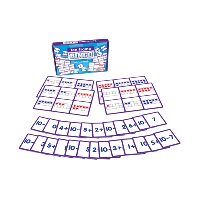 Junior Learning Kids' Ten Frame Bingo Learning Educational Game In ...