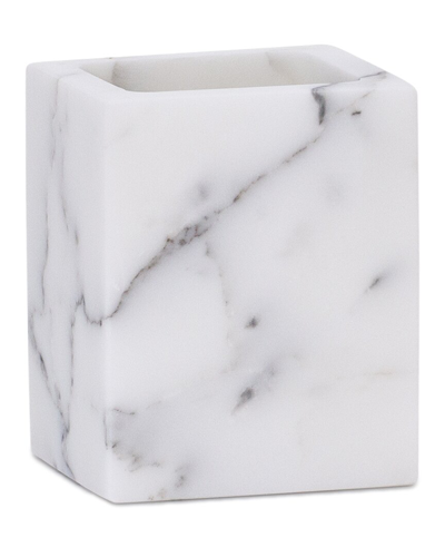 Labrazel Nico Arabescato Marble Brush Holder | ModeSens