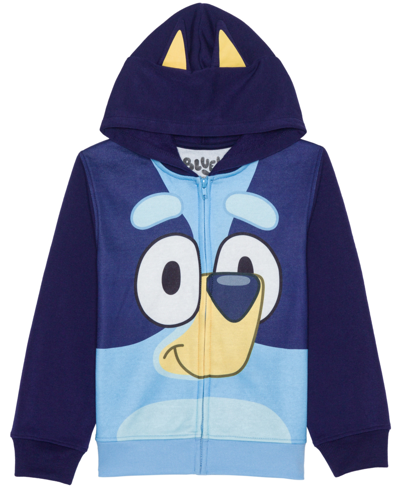 Hybrid Apparel Bluey Kids Cosplay Zip Fleece Hoodie | ModeSens