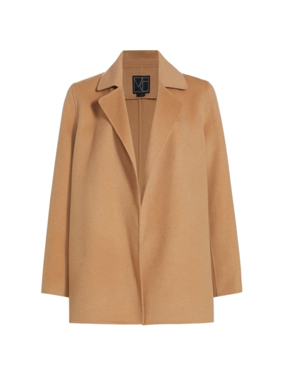 Mercer Collective Women's Kate Open-front Wool Coat In Camel | ModeSens