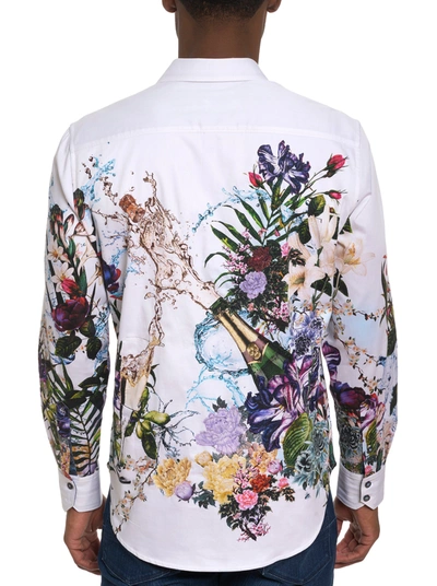 Robert Graham Garden Party Long Sleeve Button Down Shirt In White ...